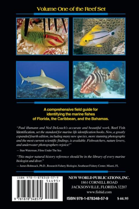 Reef Fish Identification - Florida, Caribbean and Bahamas, 4th edition ...