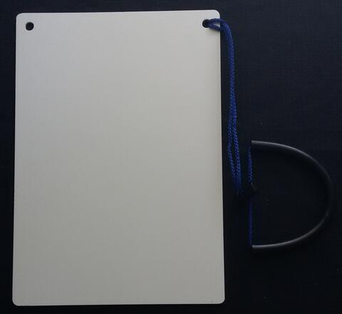 Large-format REEF Survey Slate | Reef Environmental Education Foundation