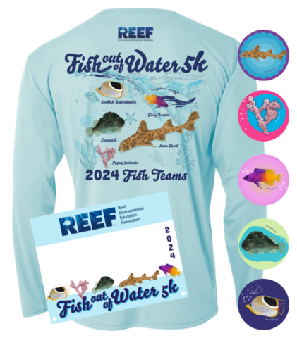 2024 Fish Out of Water Virtual 5K | Reef Environmental Education Foundation